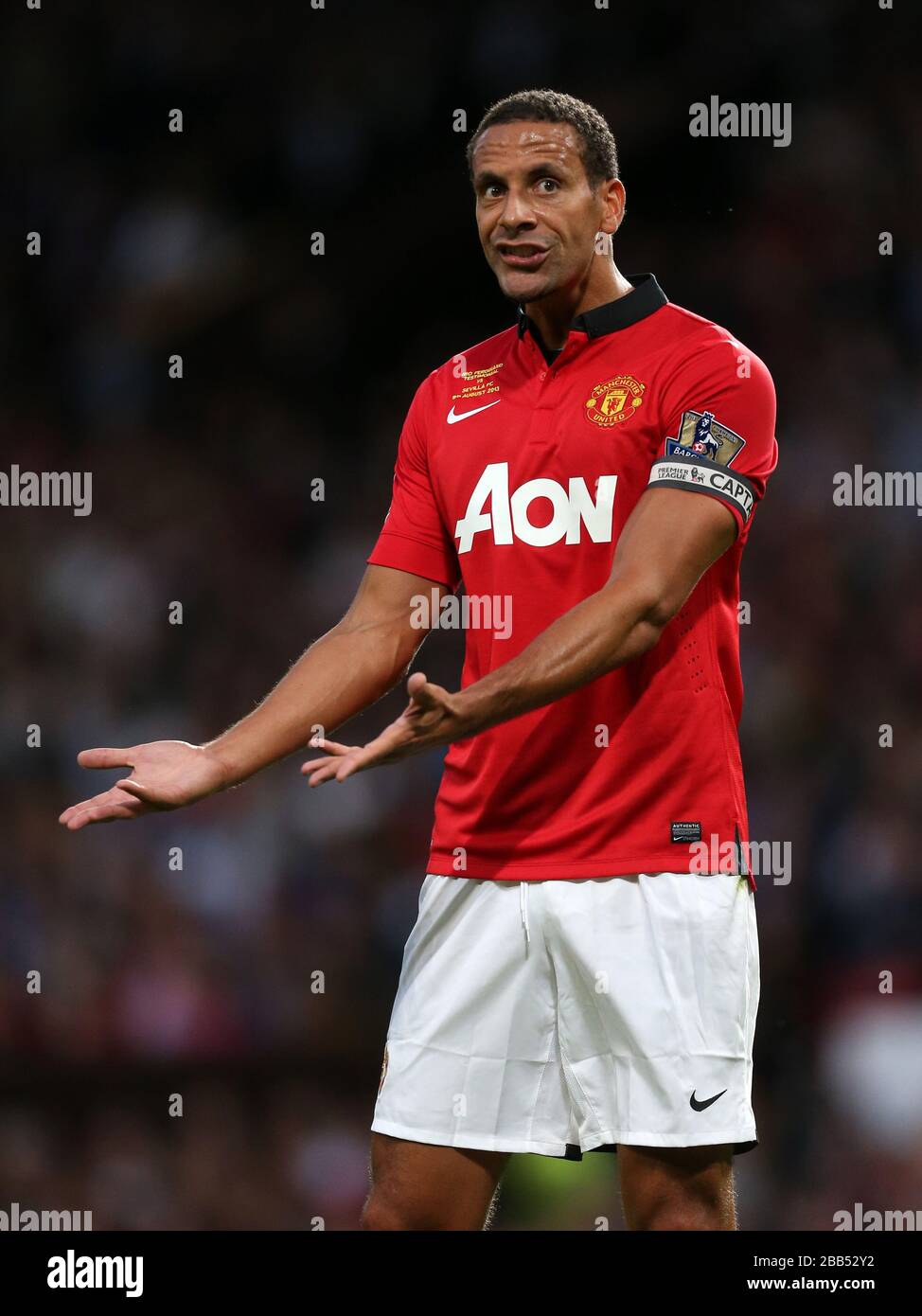 Manchester United's Rio Ferdinand Stock Photo - Alamy