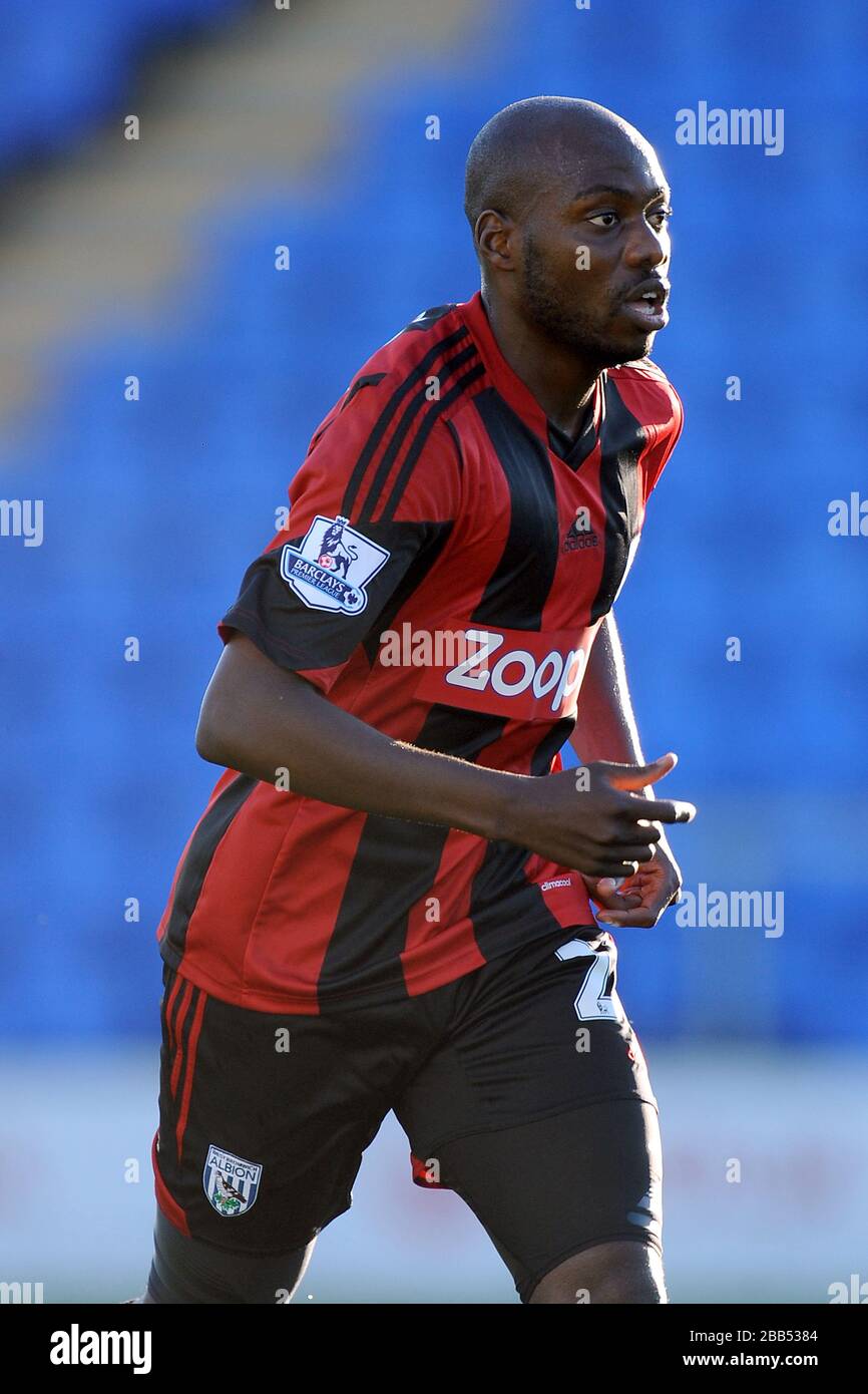 Youssouf Mulumbu, West Bromwich Albion Stock Photo - Alamy
