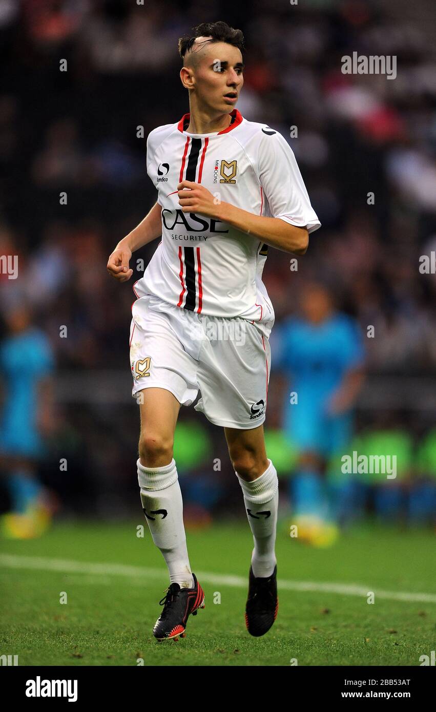 Luke Summerfield, MK Dons Stock Photo - Alamy