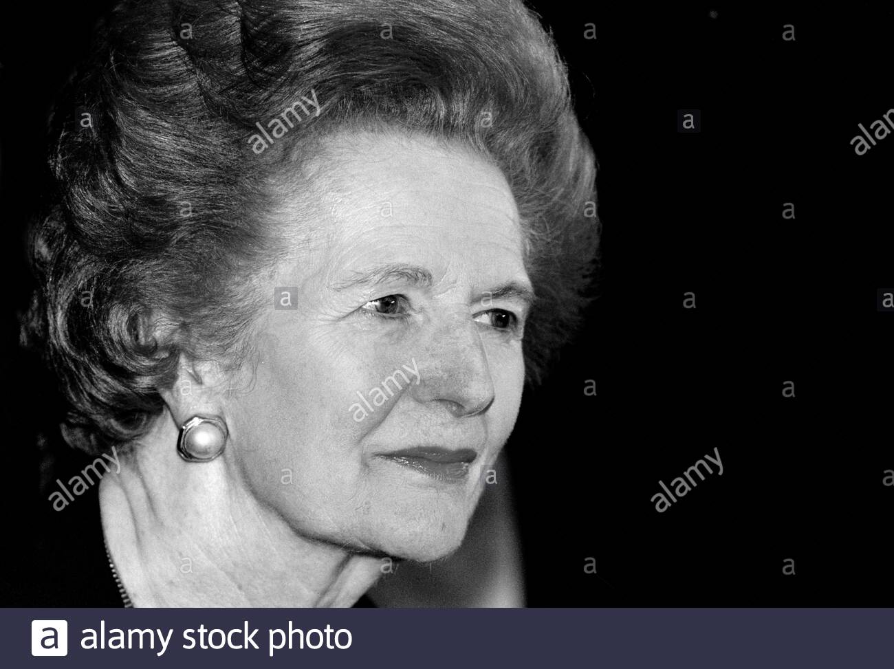 Margaret Thatcher Portrait High Resolution Stock Photography and Images ...