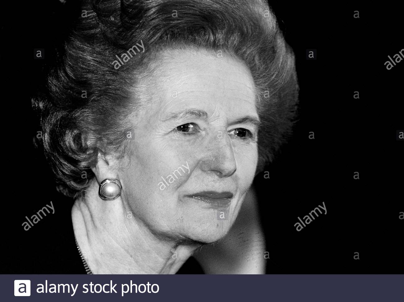 Margaret Thatcher Portrait High Resolution Stock Photography and Images ...