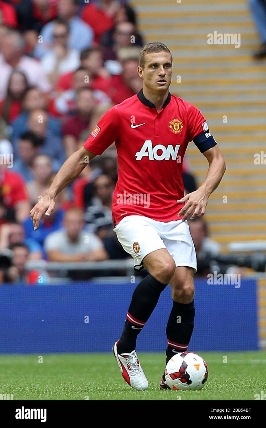 Nemanja Vidic, Manchester United Stock Photo - Alamy