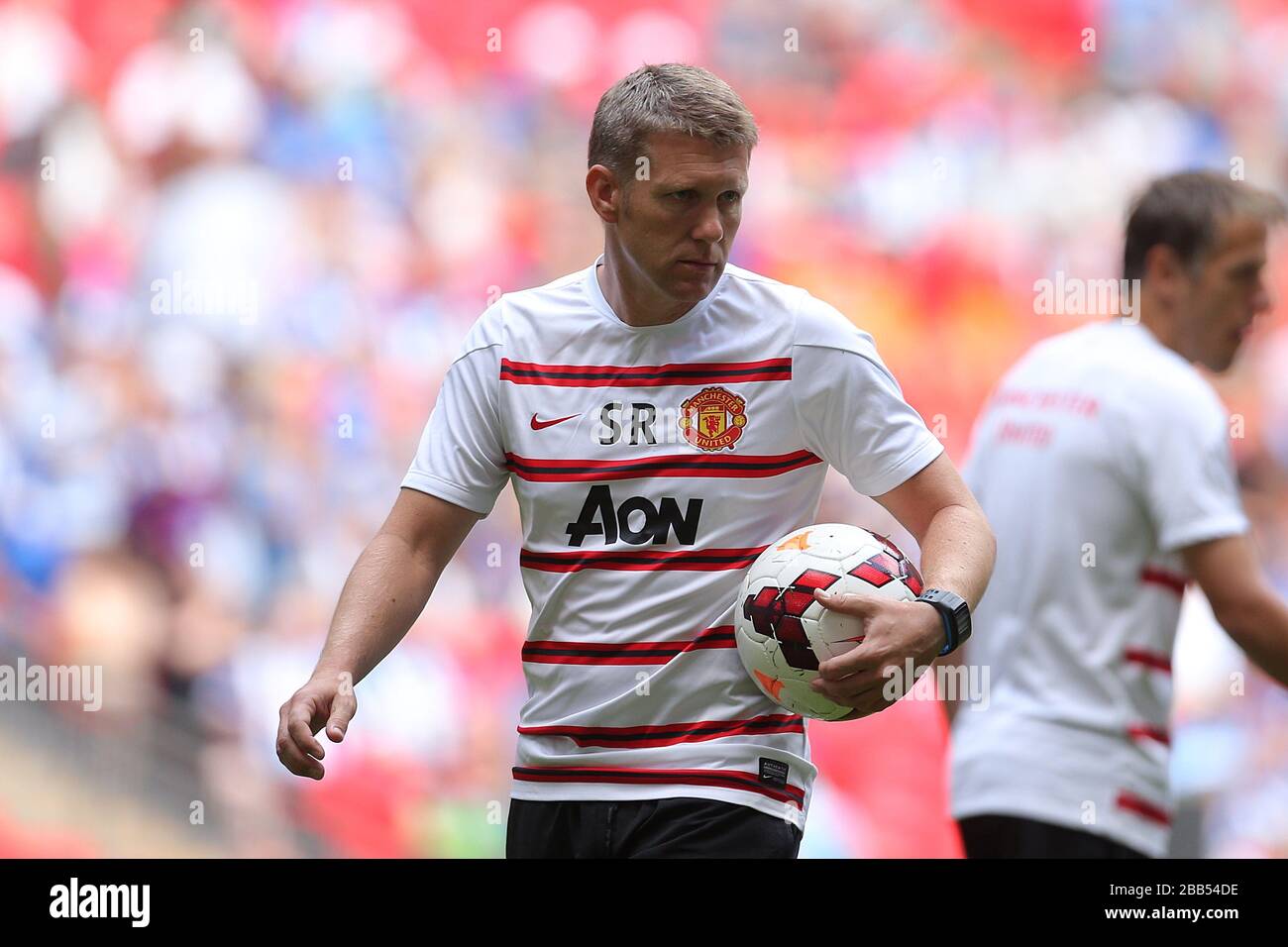 Steve Round, Manchester United assistant manager Stock Photo - Alamy