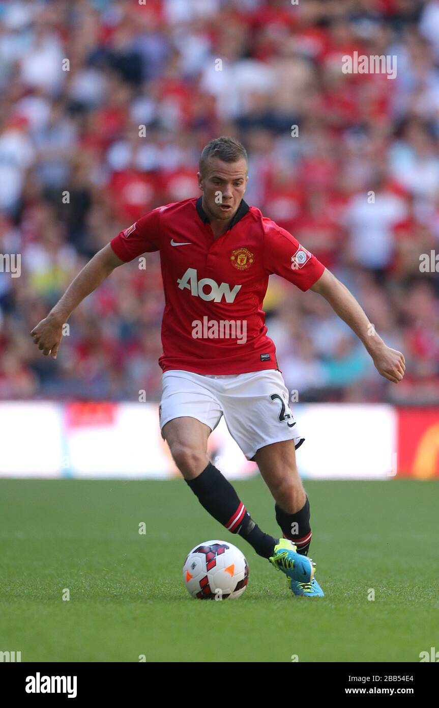 Tom Cleverley, Manchester United Stock Photo - Alamy