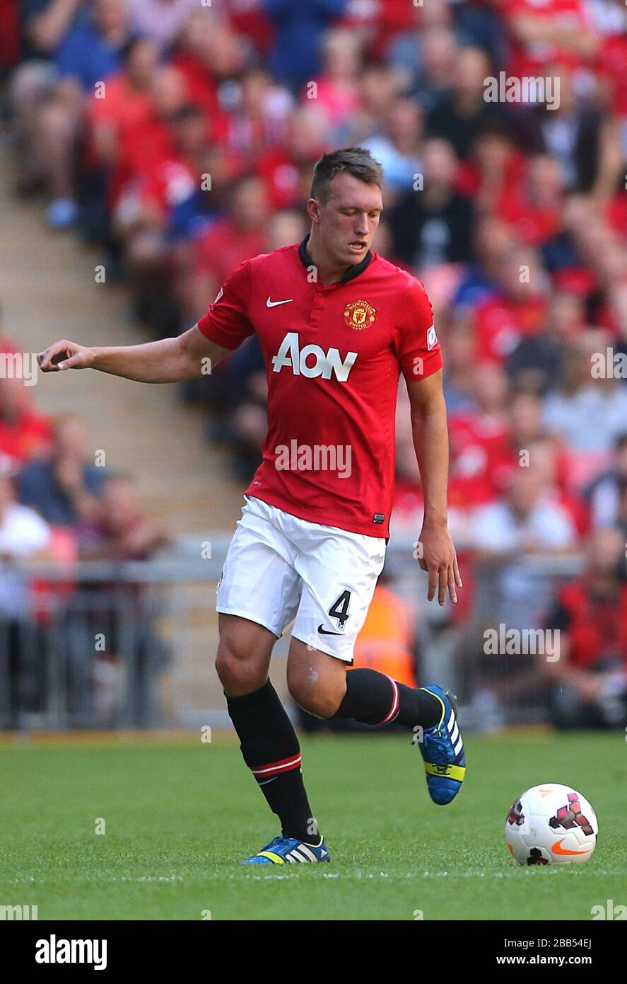 Phil Jones, Manchester United Stock Photo - Alamy