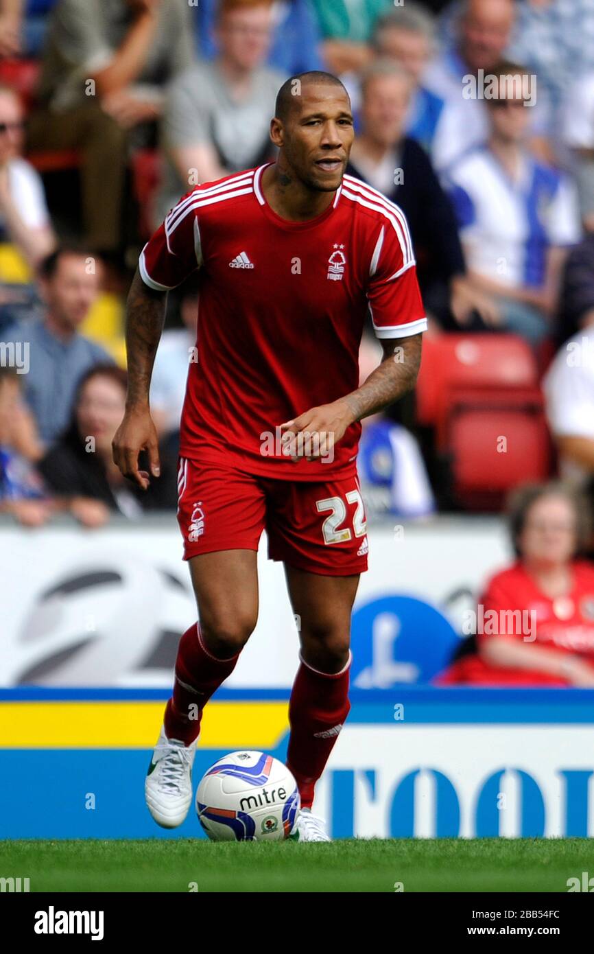 Nottingham Forest's new signing Kelvin Wilson Stock Photo - Alamy