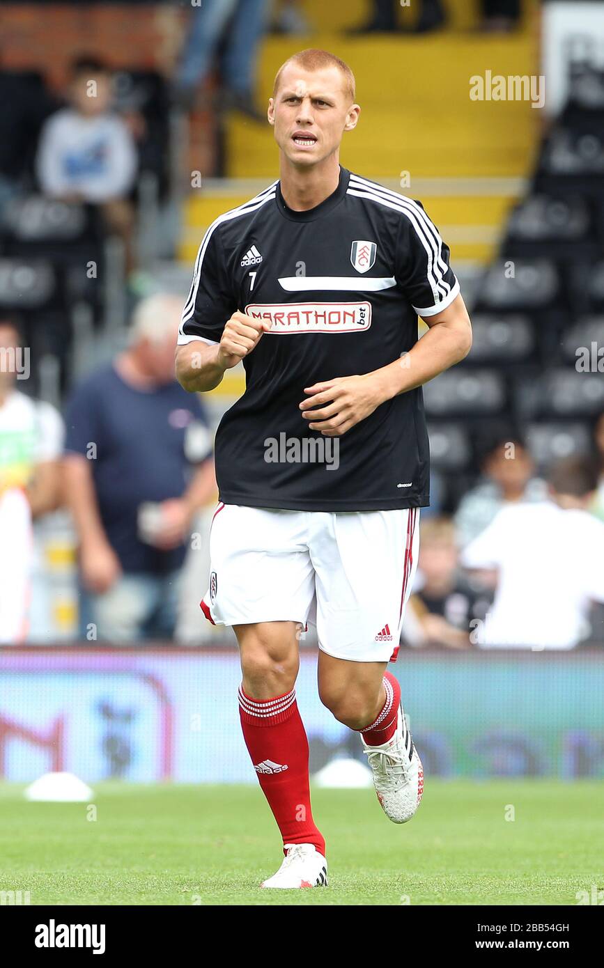 Steve Sidwell, Fulham Stock Photo - Alamy