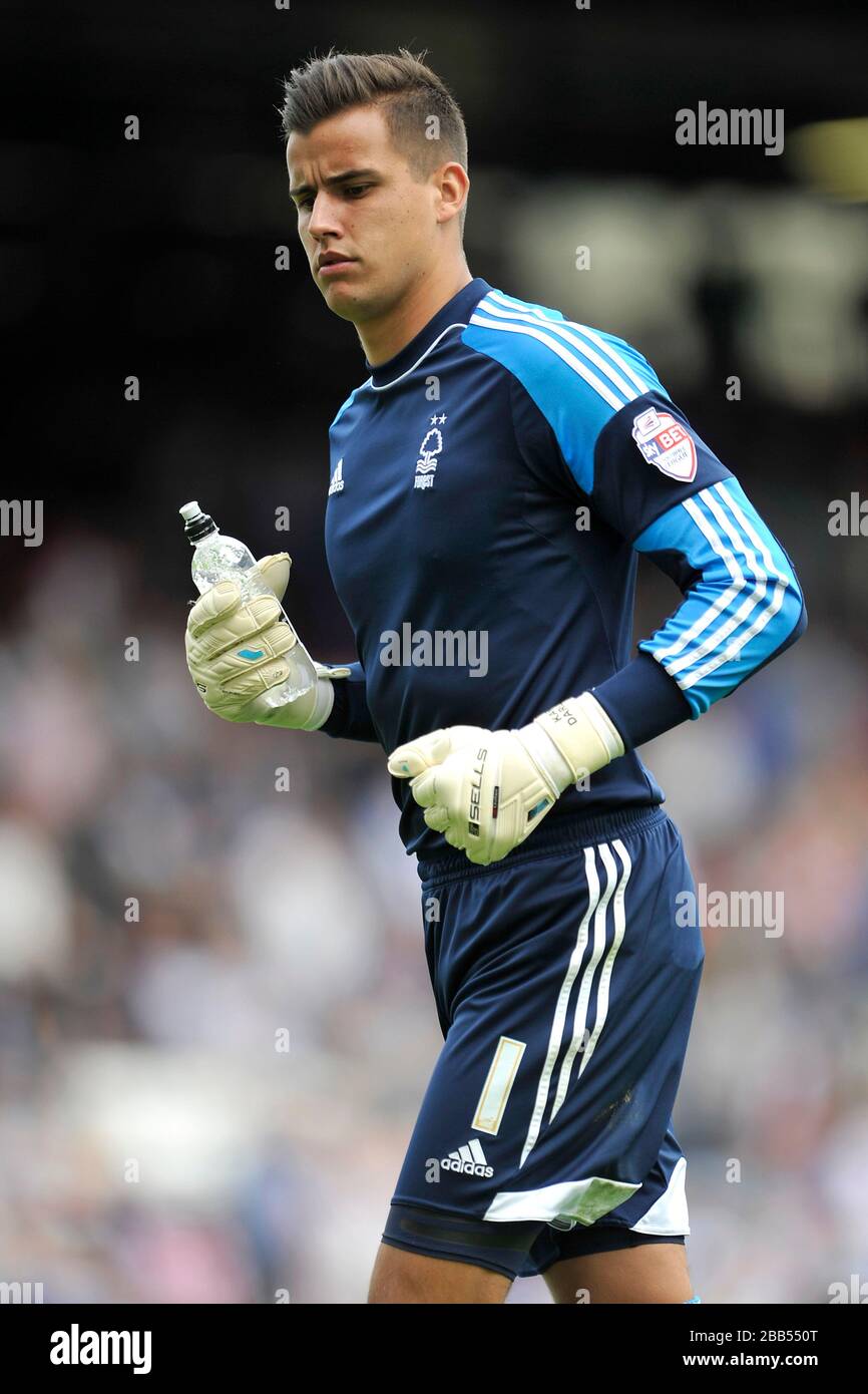 Nottingham Forest goalkeeper Karl Darlow Stock Photo - Alamy