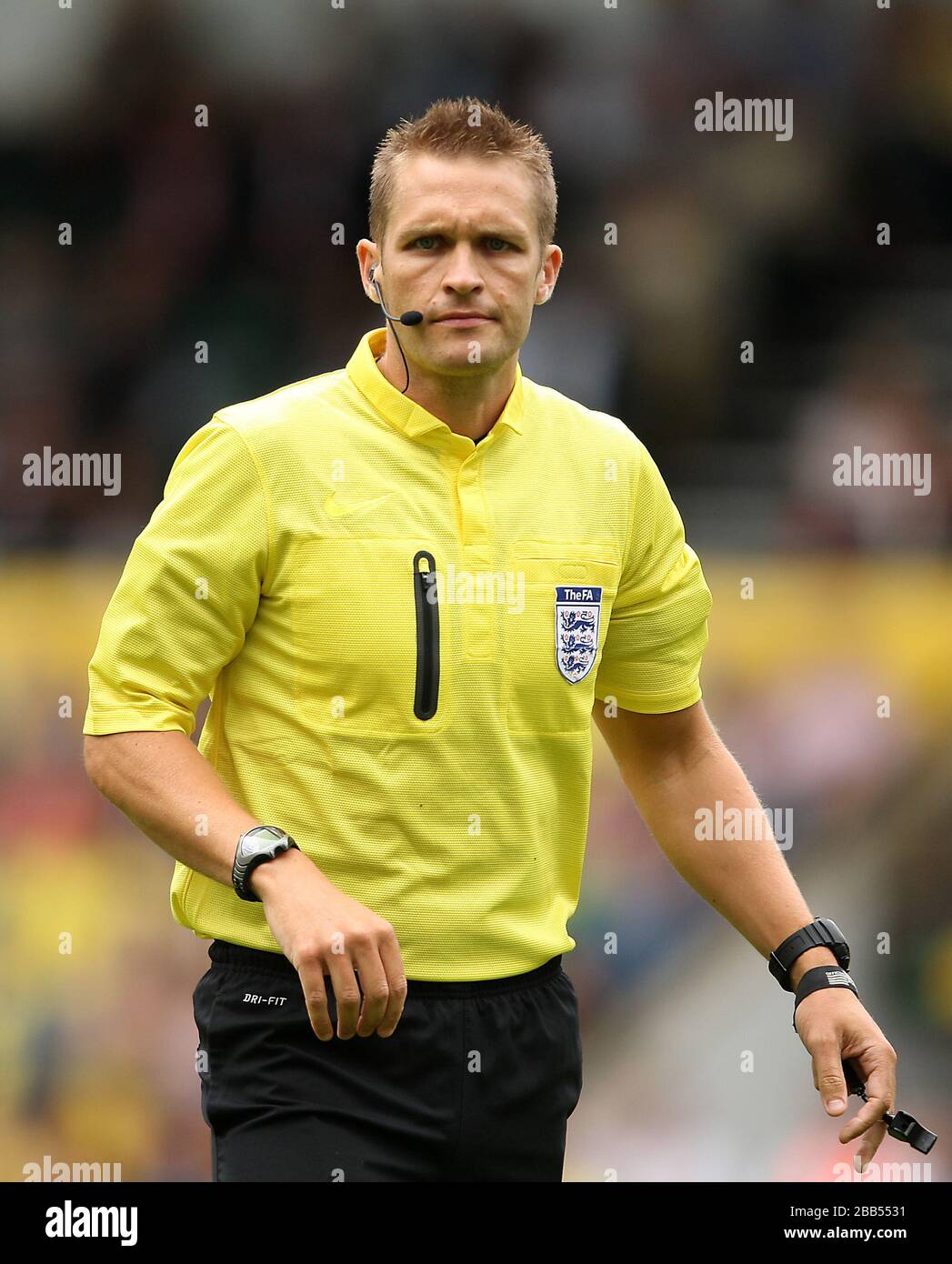 Referee Craig Pawson Stock Photo - Alamy
