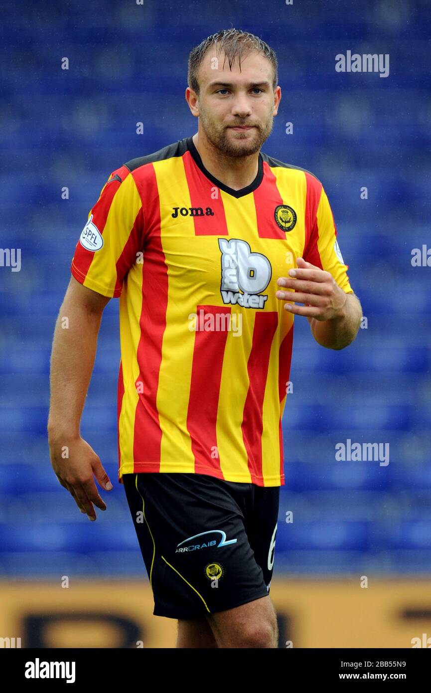 Conrad Balatoni, Partick Thistle Stock Photo - Alamy