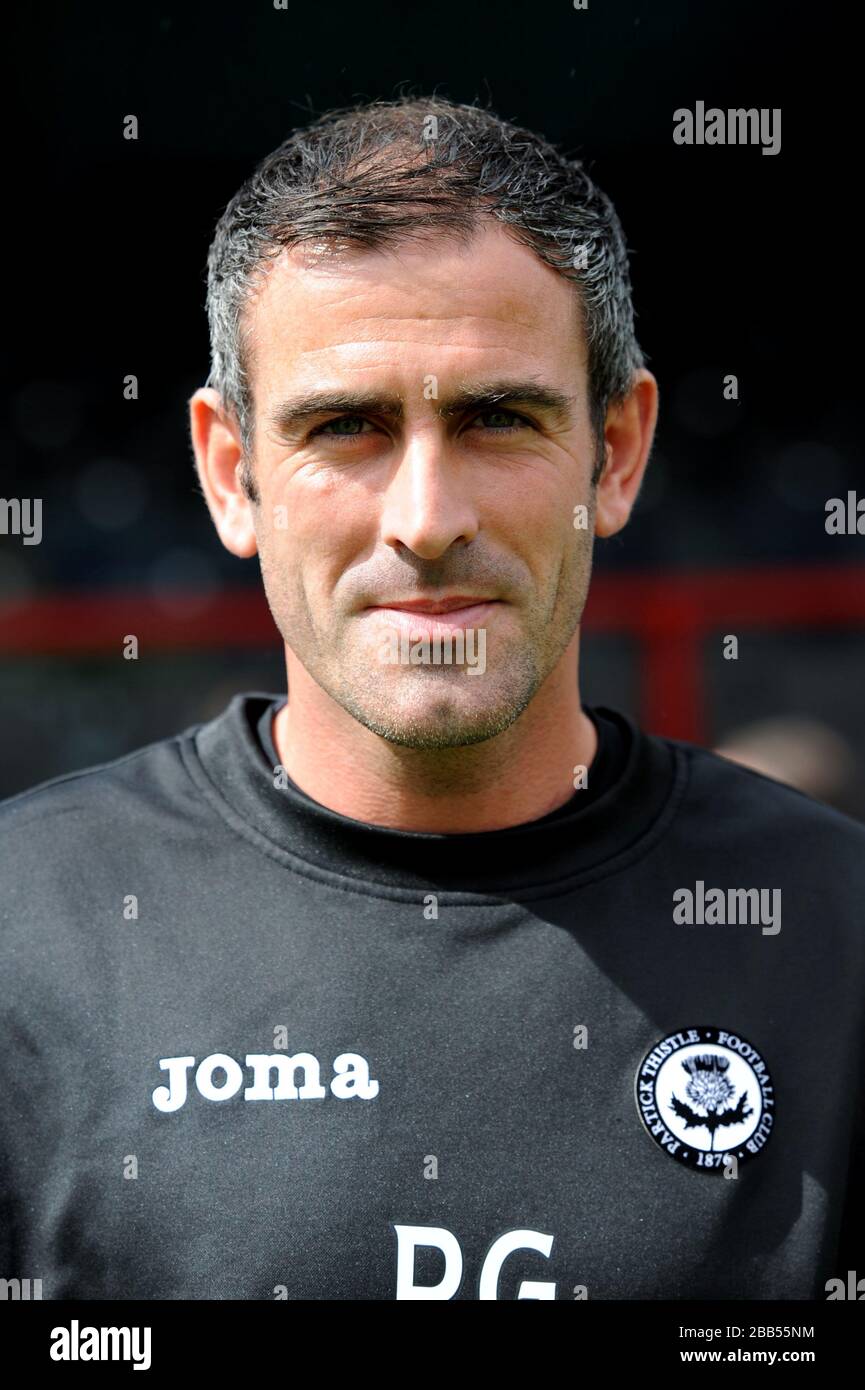 Paul Gallacher, Partick Thistle Stock Photo - Alamy