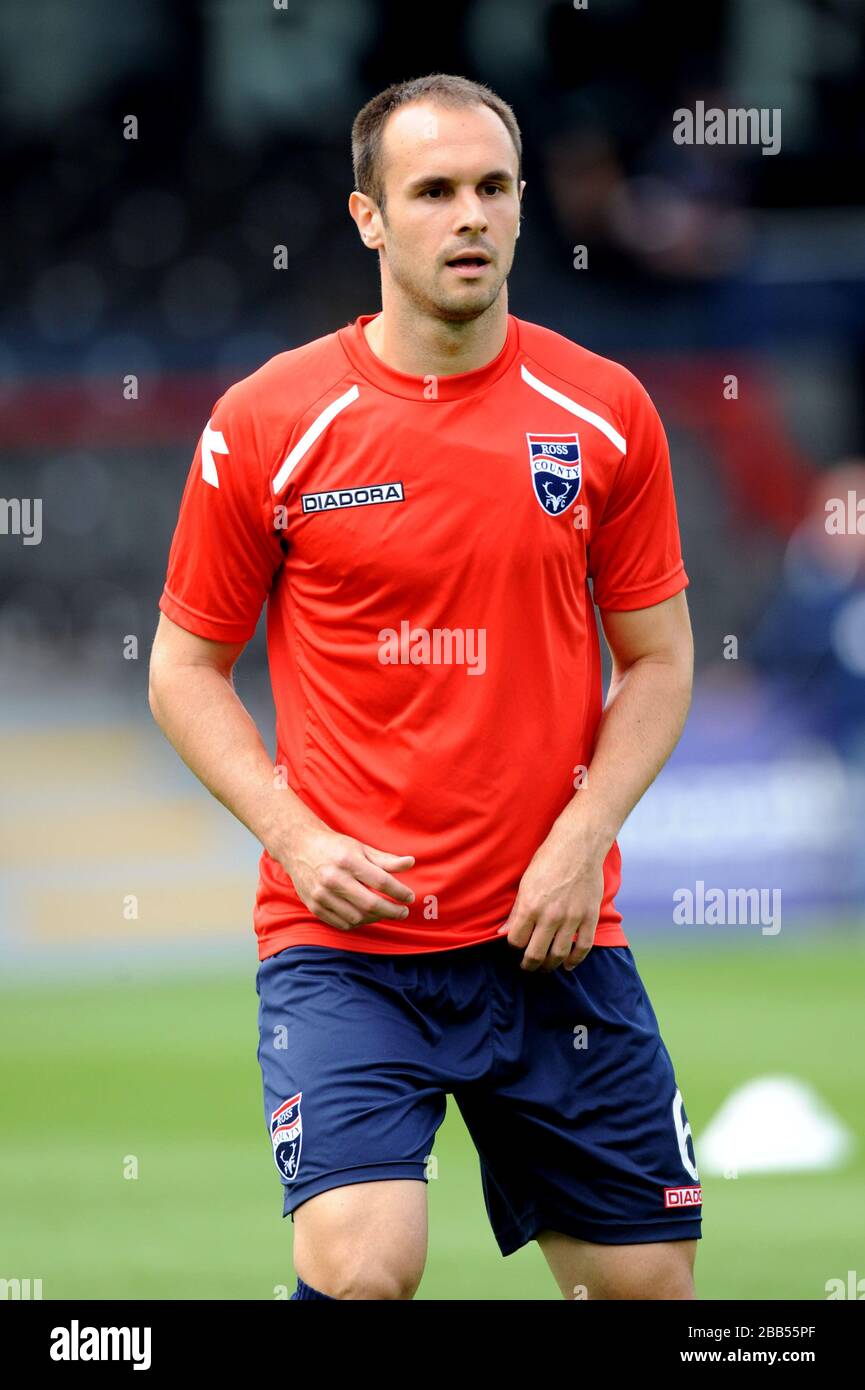 Branislav Micic, Ross County Stock Photo - Alamy