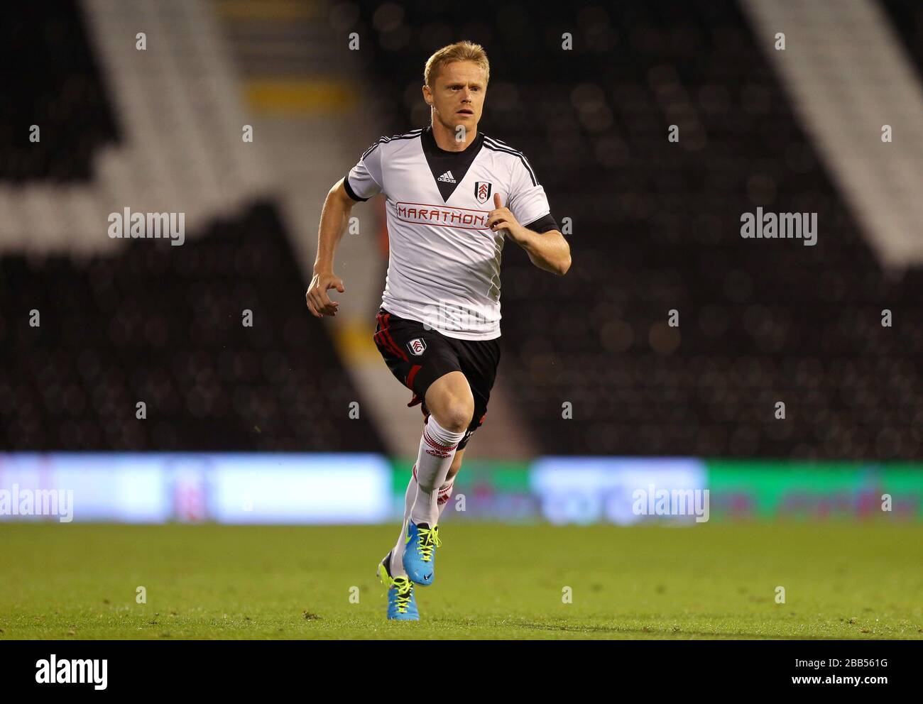Fulham's Damien Duff Stock Photo - Alamy
