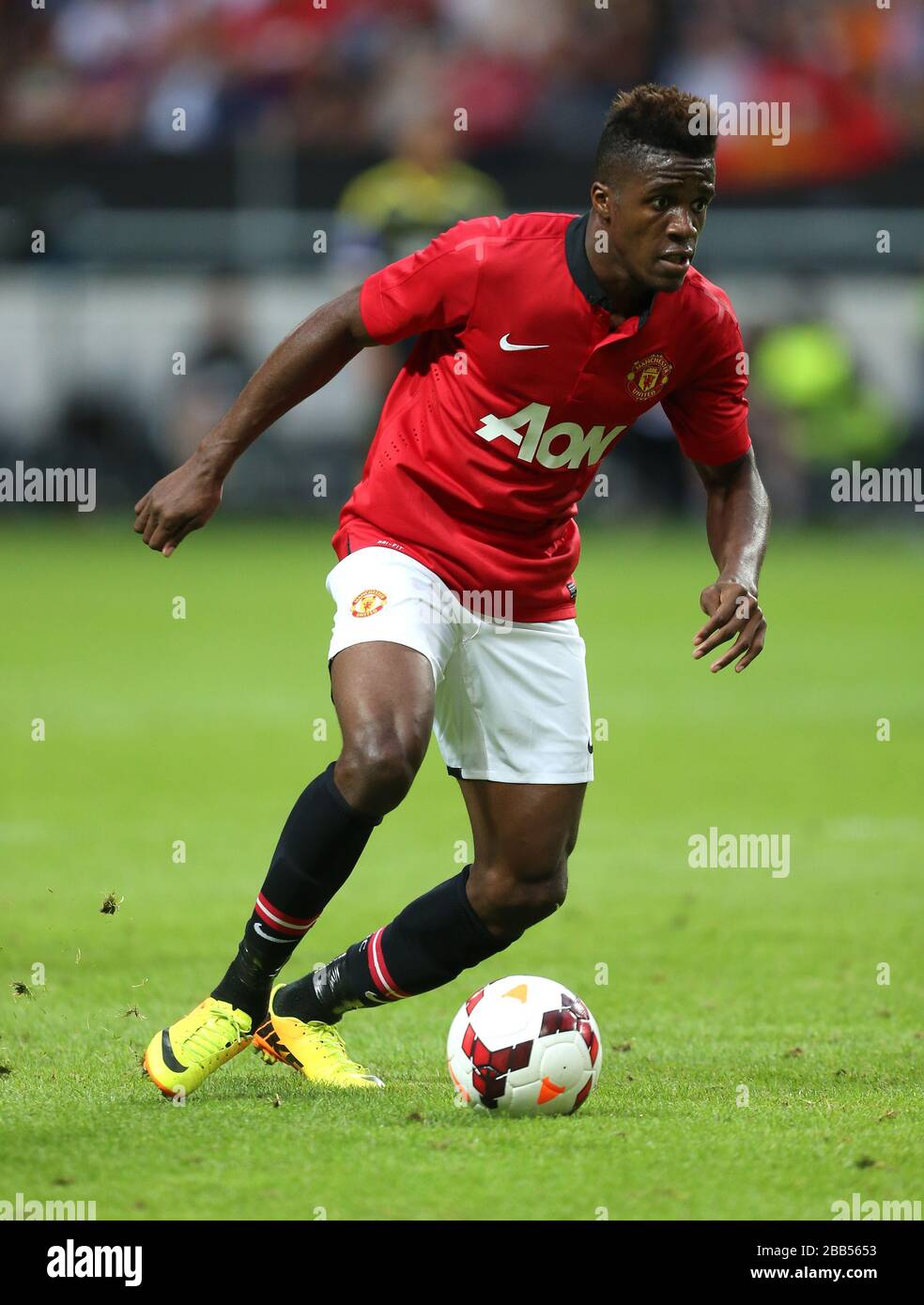 Manchester United's Wilfried Zaha Stock Photo - Alamy