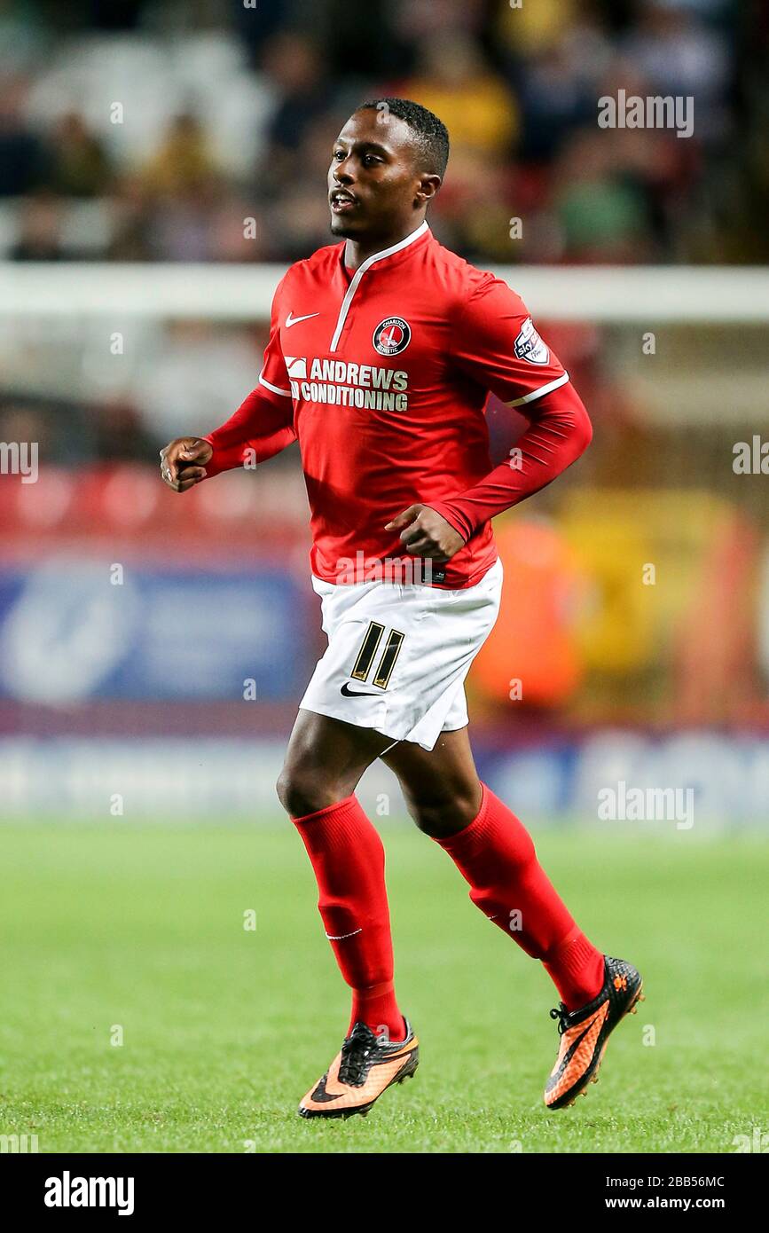 Callum Harriott, Charlton Athletic Stock Photo - Alamy