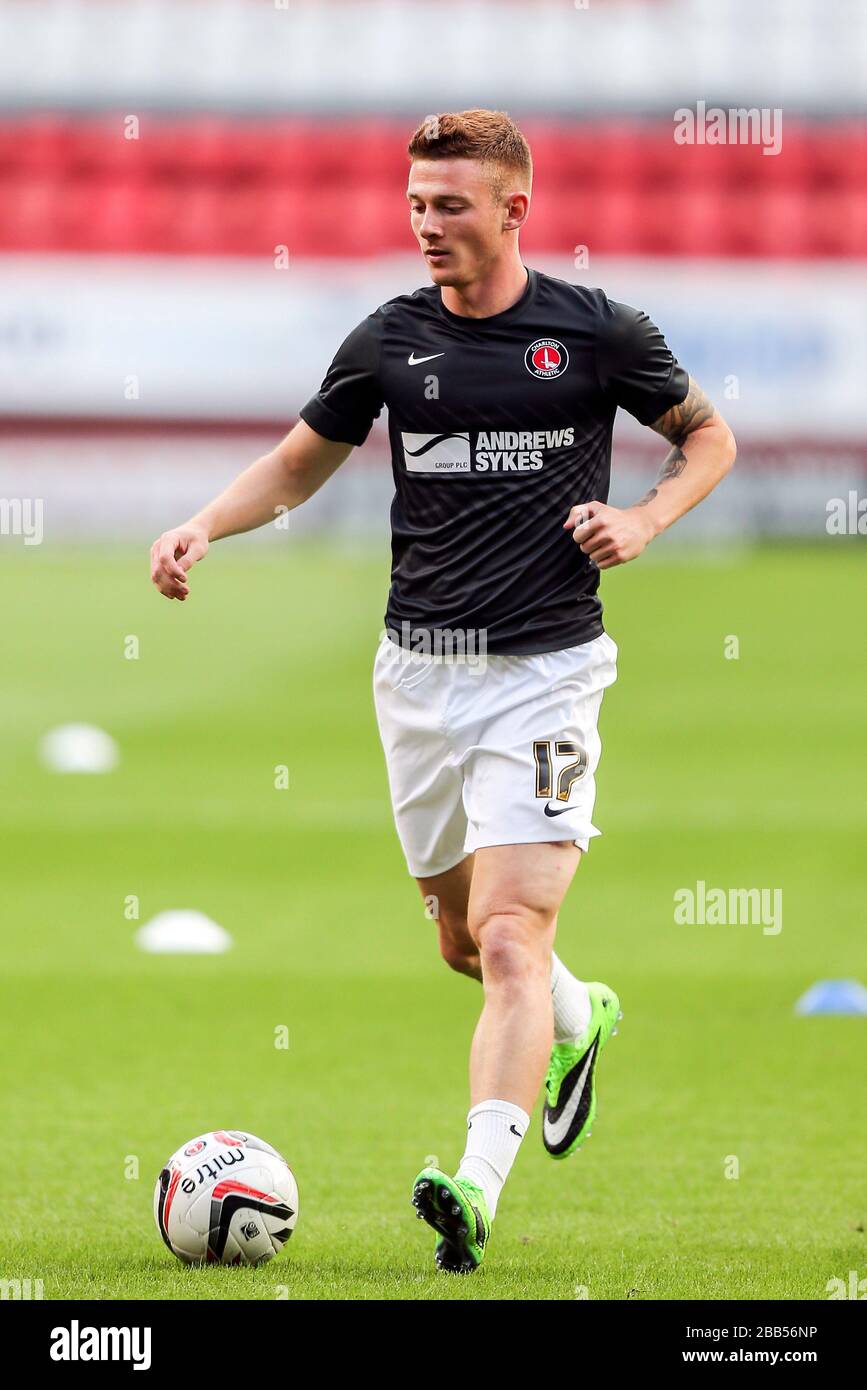 Jordan Cook, Charlton Athletic Stock Photo - Alamy