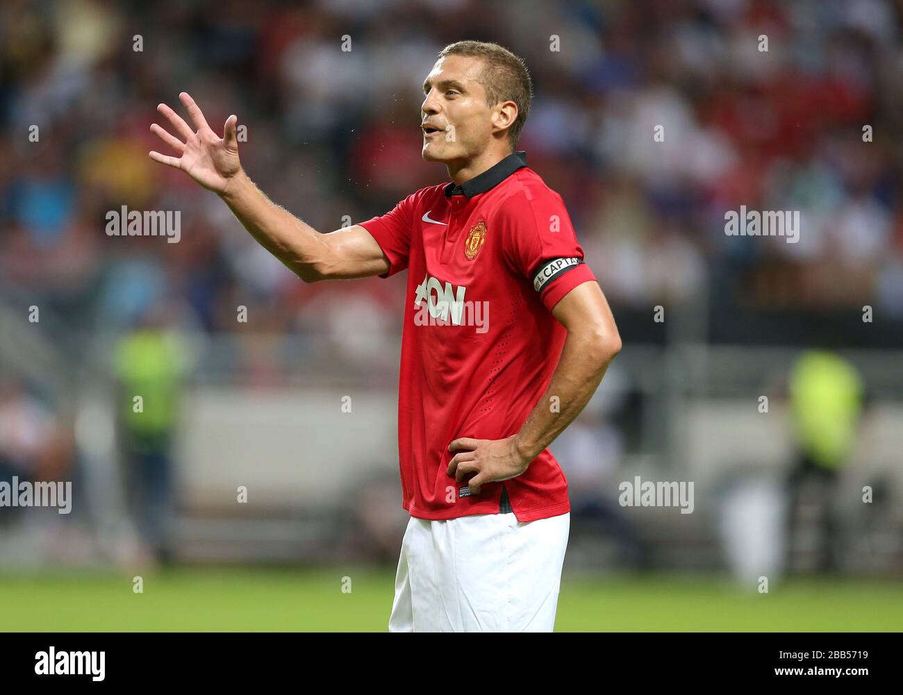 Nemanja Vidic, Manchester United Stock Photo - Alamy