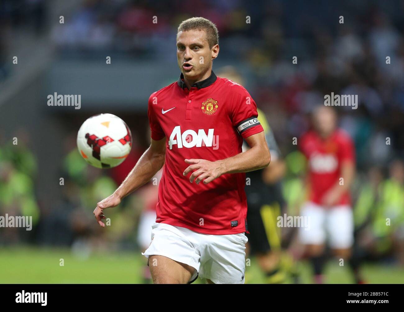 Nemanja Vidic, Manchester United Stock Photo - Alamy