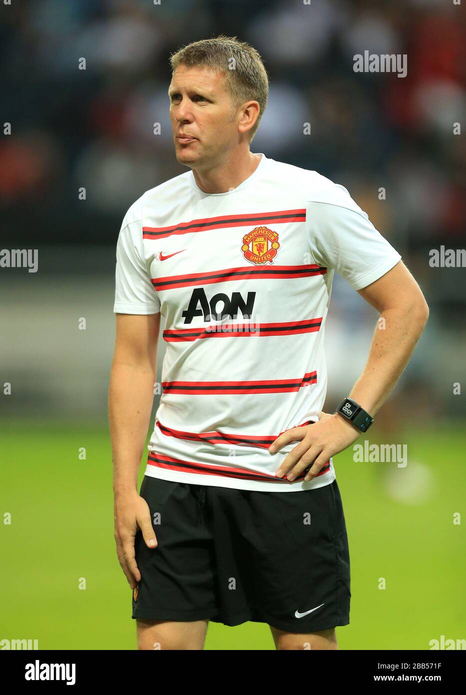 Steve Round, Manchester United assistant manager Stock Photo - Alamy