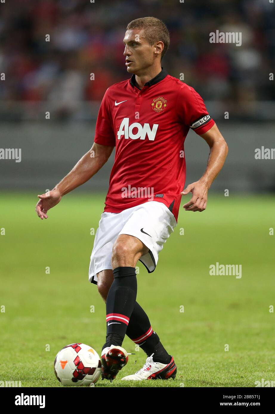 Nemanja Vidic, Manchester United Stock Photo - Alamy
