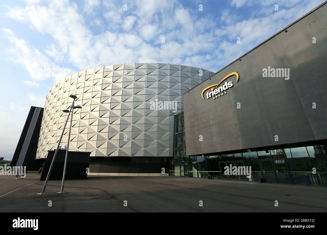 A view of the Friends Arena, home to AIK Solna Stock Photo - Alamy