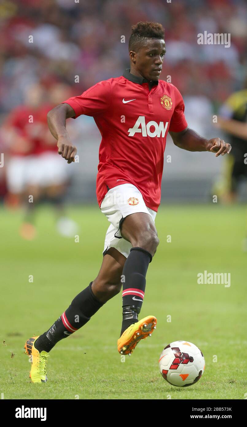 Wilfried Zaha, Manchester United Stock Photo - Alamy