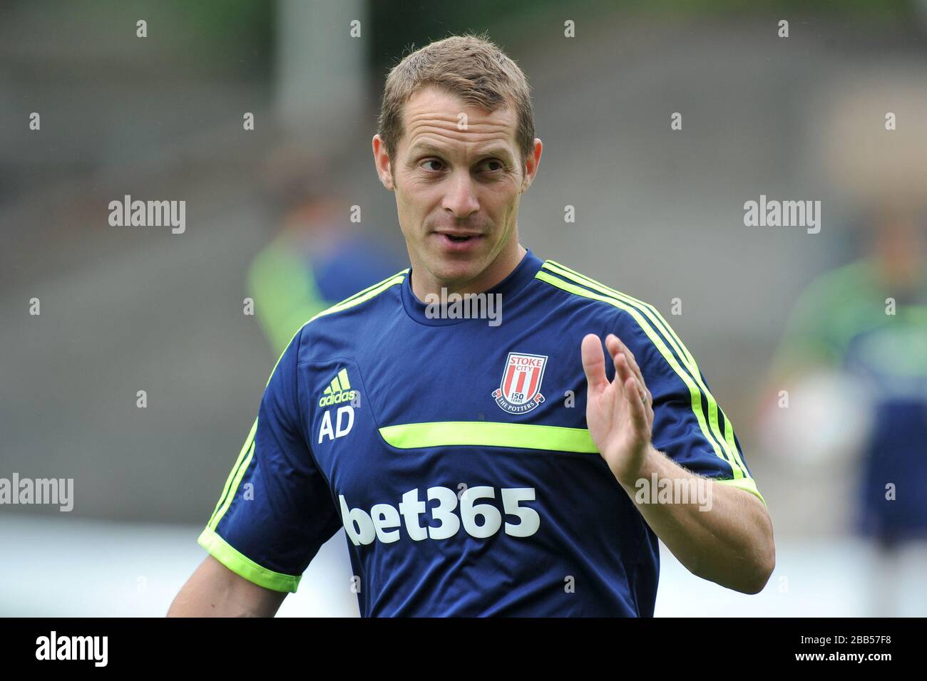 Andy Davies, Stoke City Sports Rehabilitator Stock Photo - Alamy