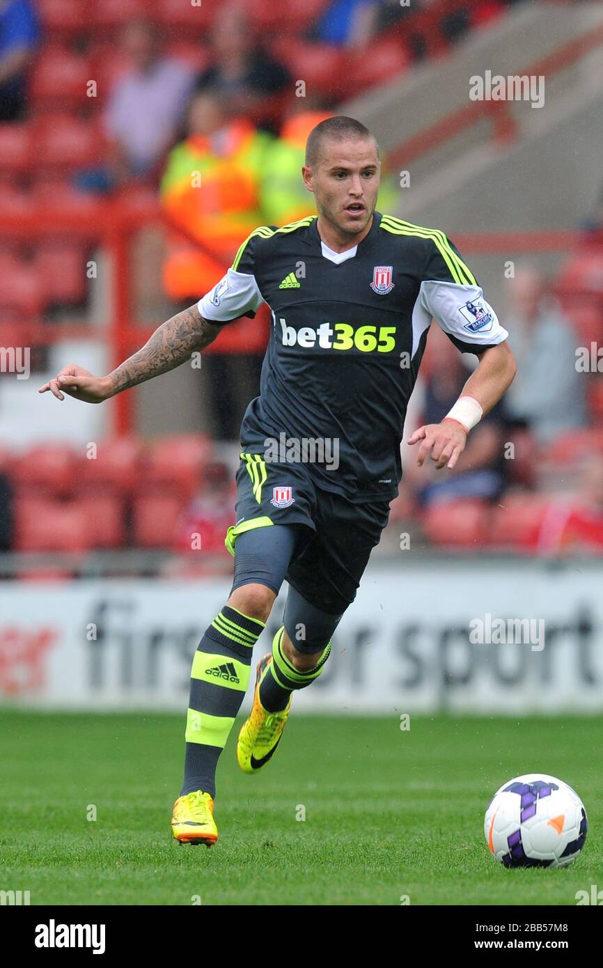Michael Kightly, Stoke City Stock Photo - Alamy