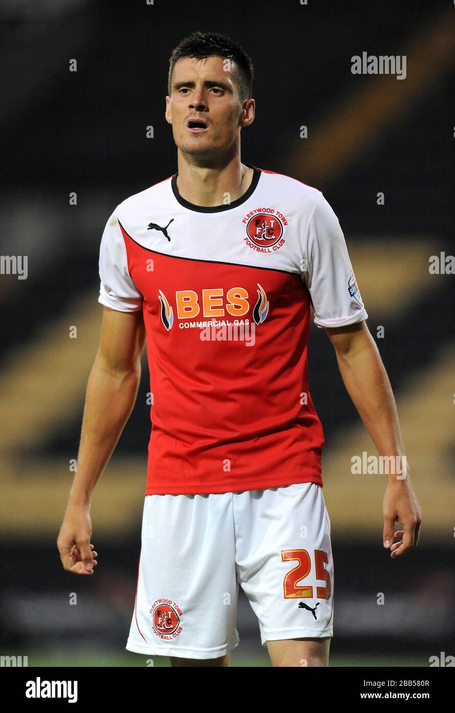 Stephen Jordan, Fleetwood Town Stock Photo - Alamy