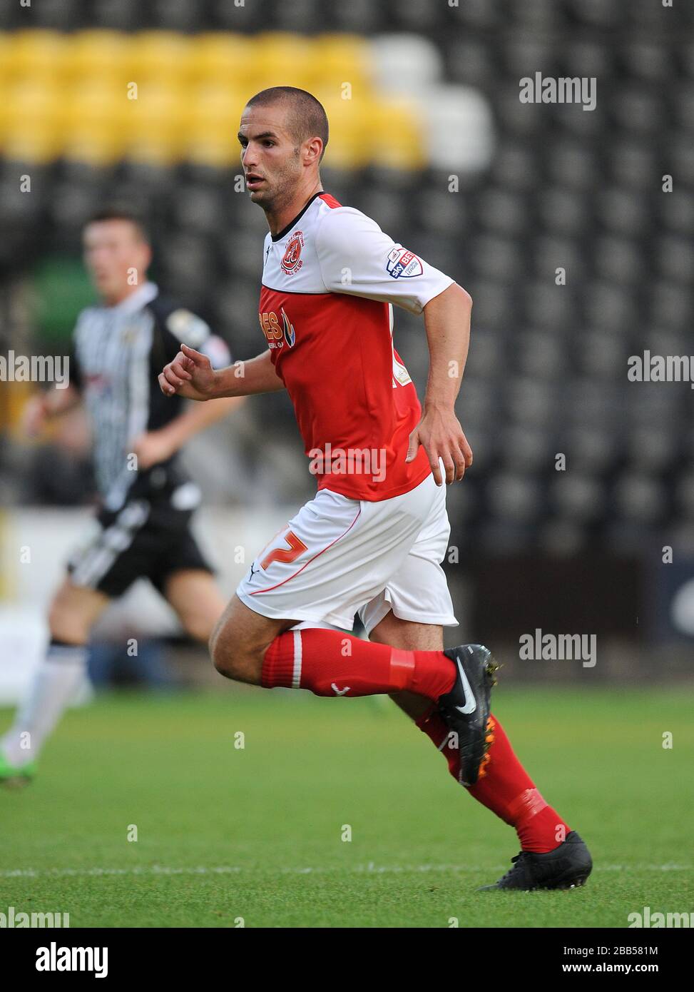 Matty Blair, Fleetwood Town Stock Photo - Alamy