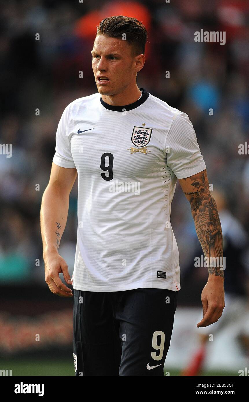 Connor Wickham, England Under 21 Stock Photo - Alamy