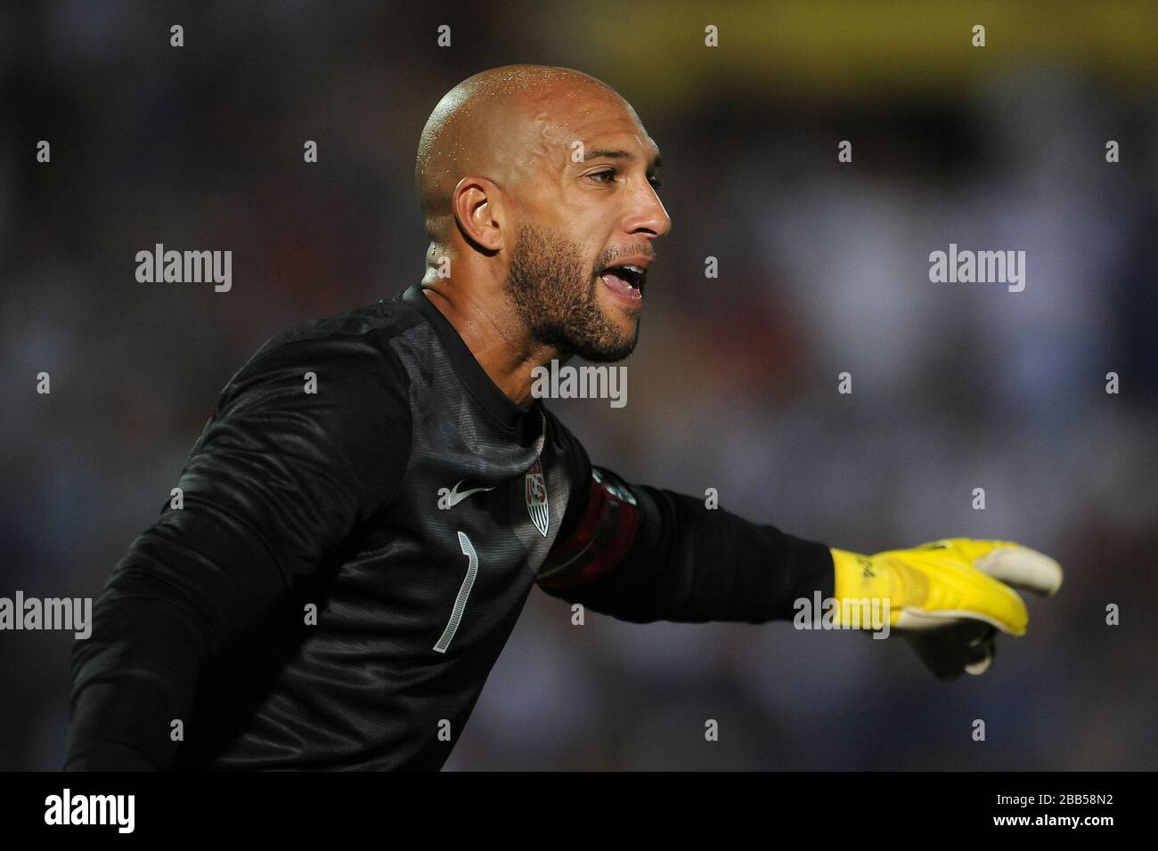 Tim Howard, USA goalkeeper Stock Photo - Alamy