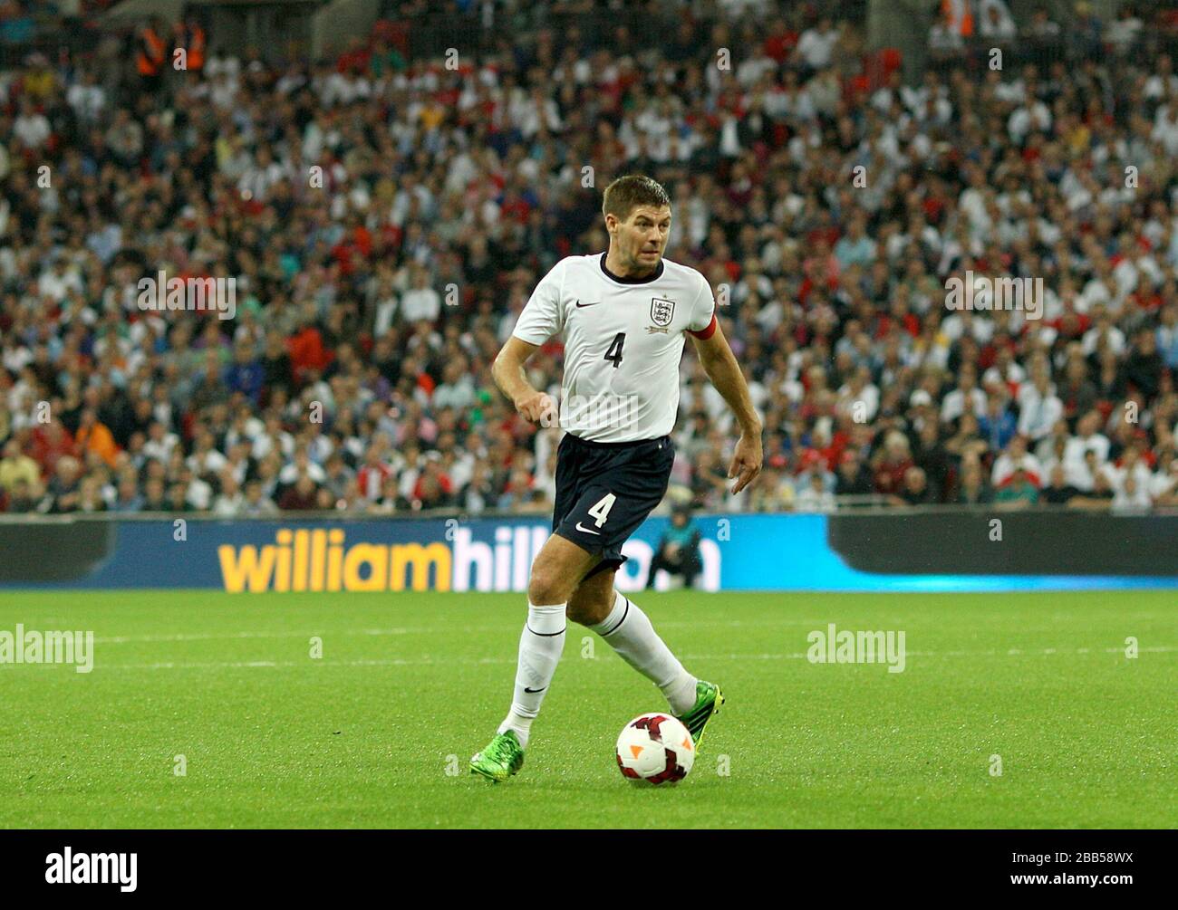 Steven Gerrard, England Stock Photo - Alamy