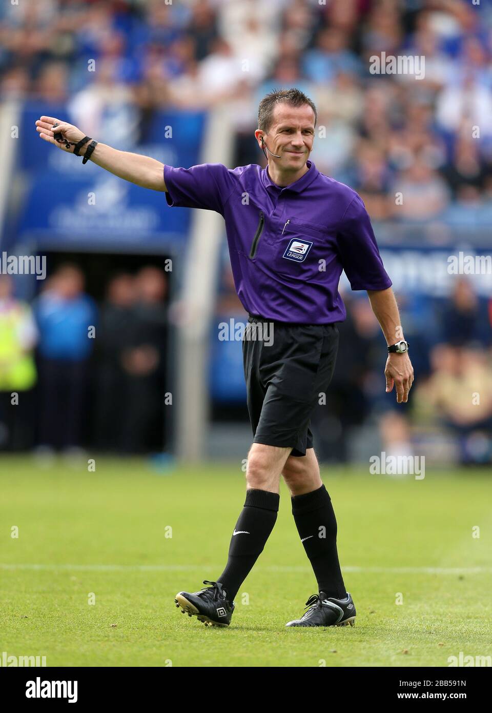 Kevin Stroud, match referee Stock Photo - Alamy