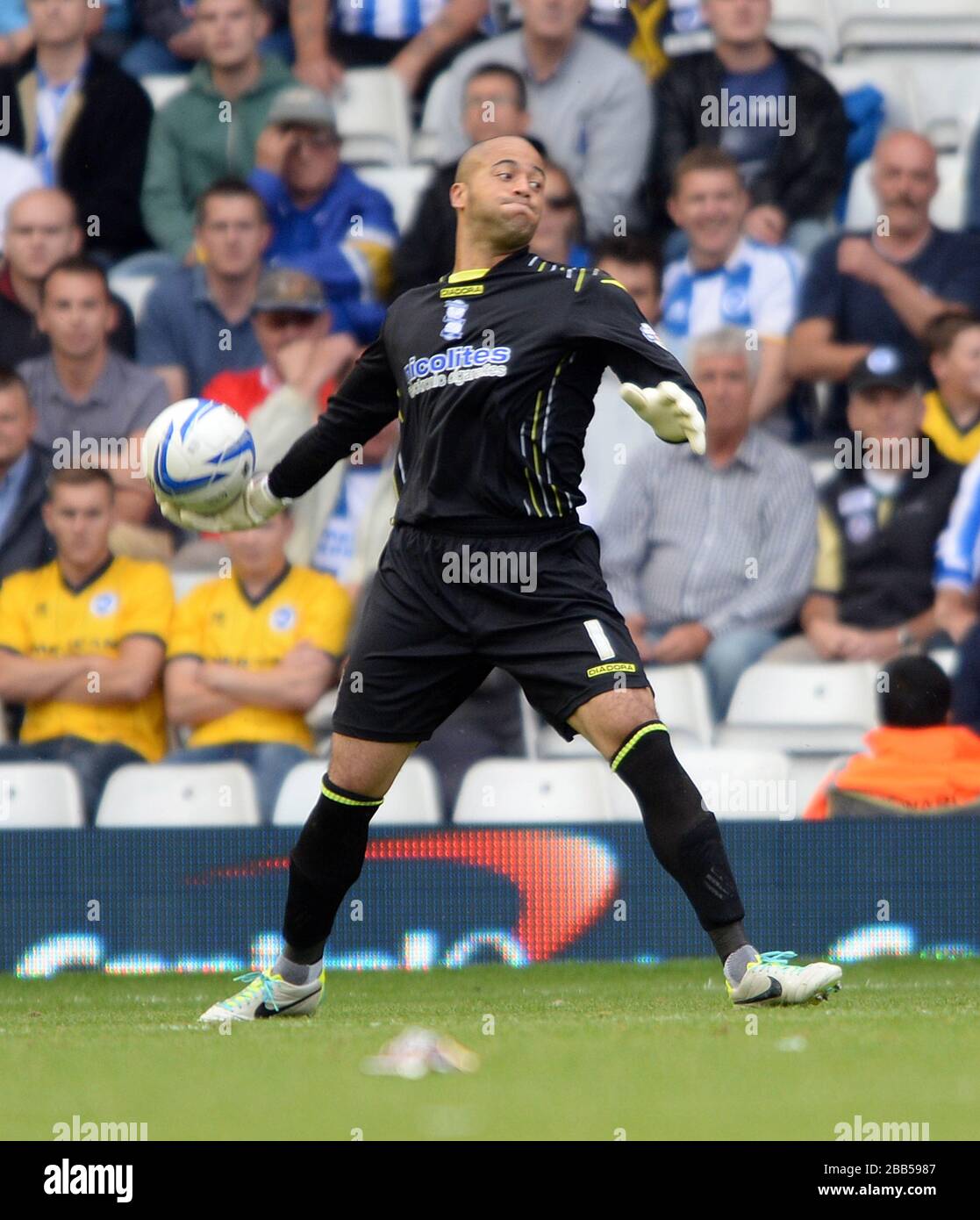 Birmingham city goalkeeper darren randolph hi-res stock photography and ...