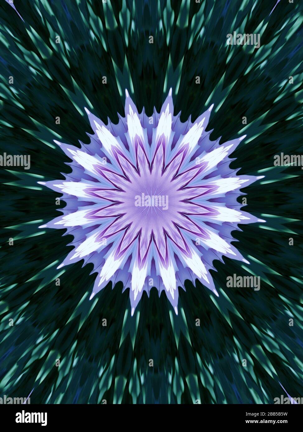 Spiritual background for meditation with color mandala Stock Photo - Alamy