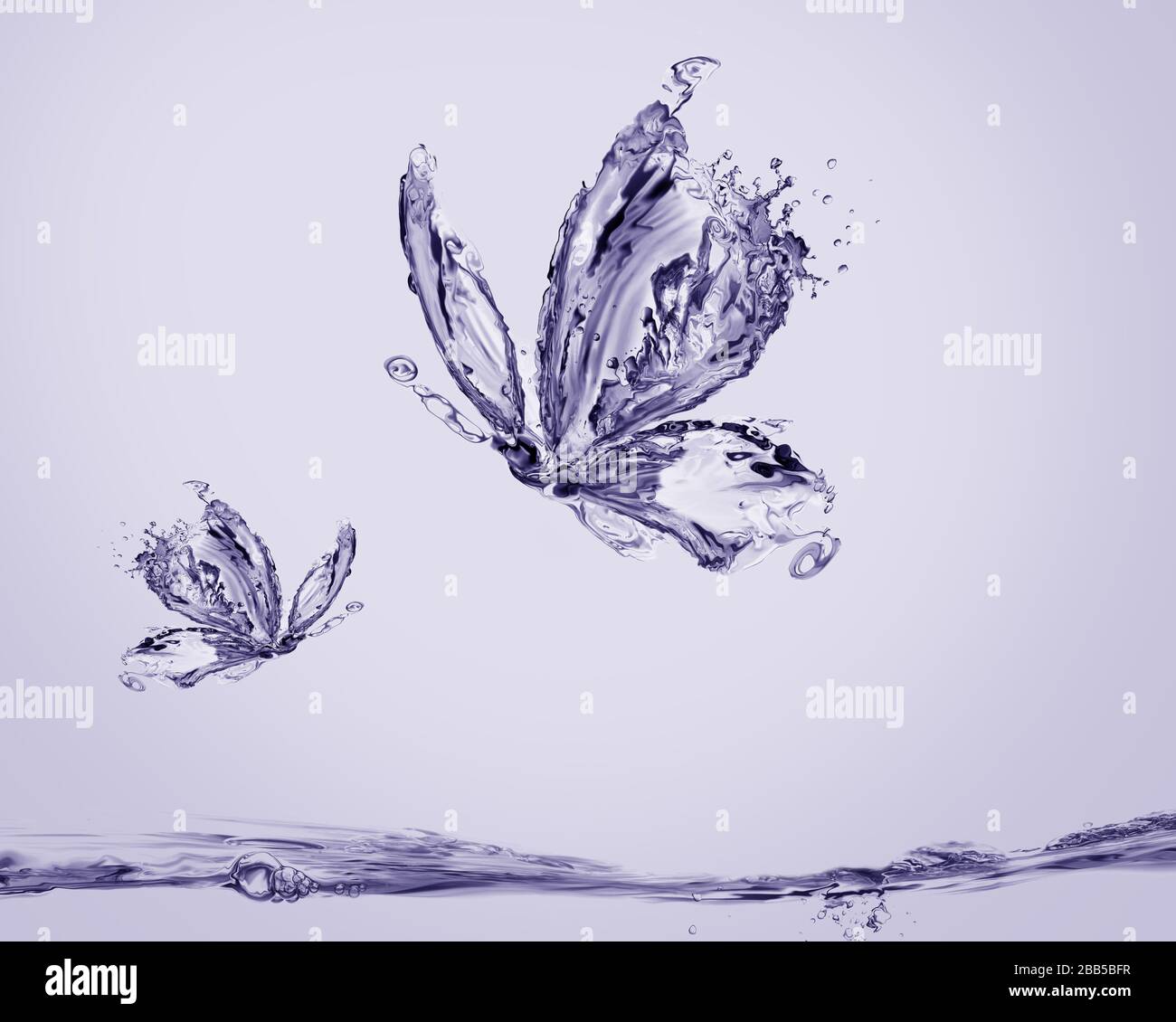 Violet splash hi-res stock photography and images - Alamy