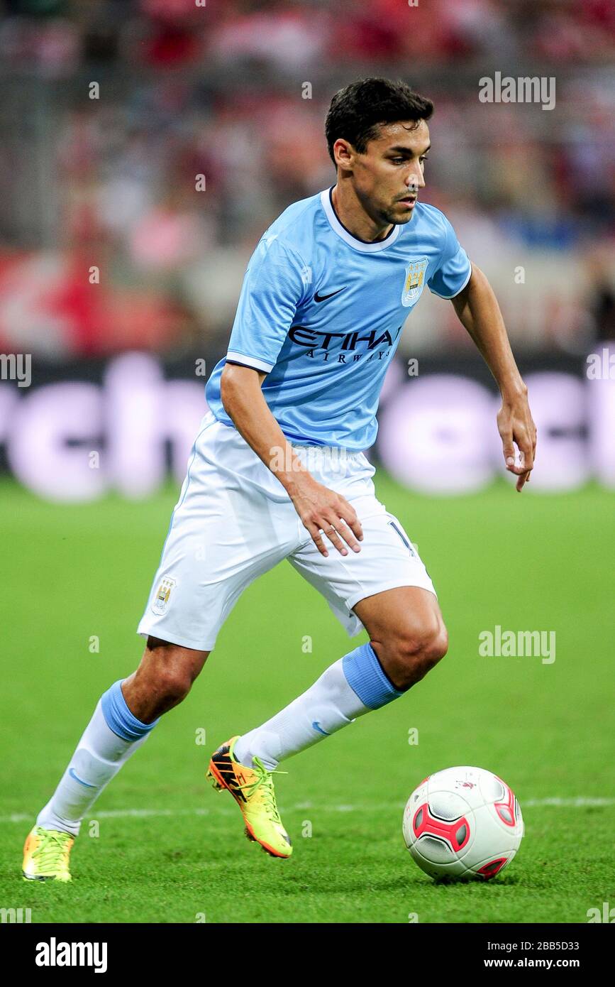Jesus Navas, Manchester City Stock Photo - Alamy