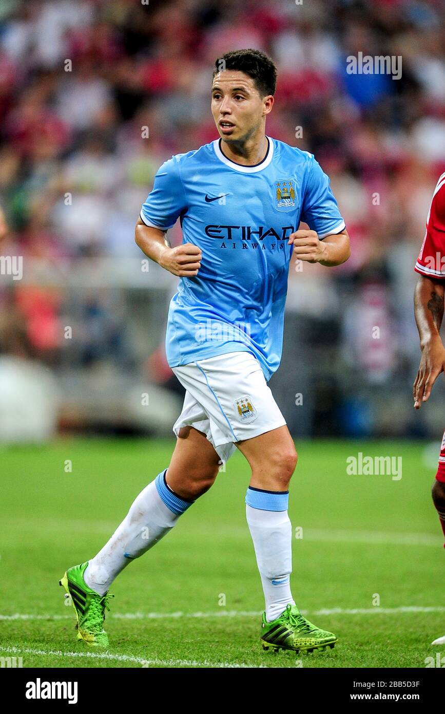 Samir Nasri, Manchester City Stock Photo - Alamy