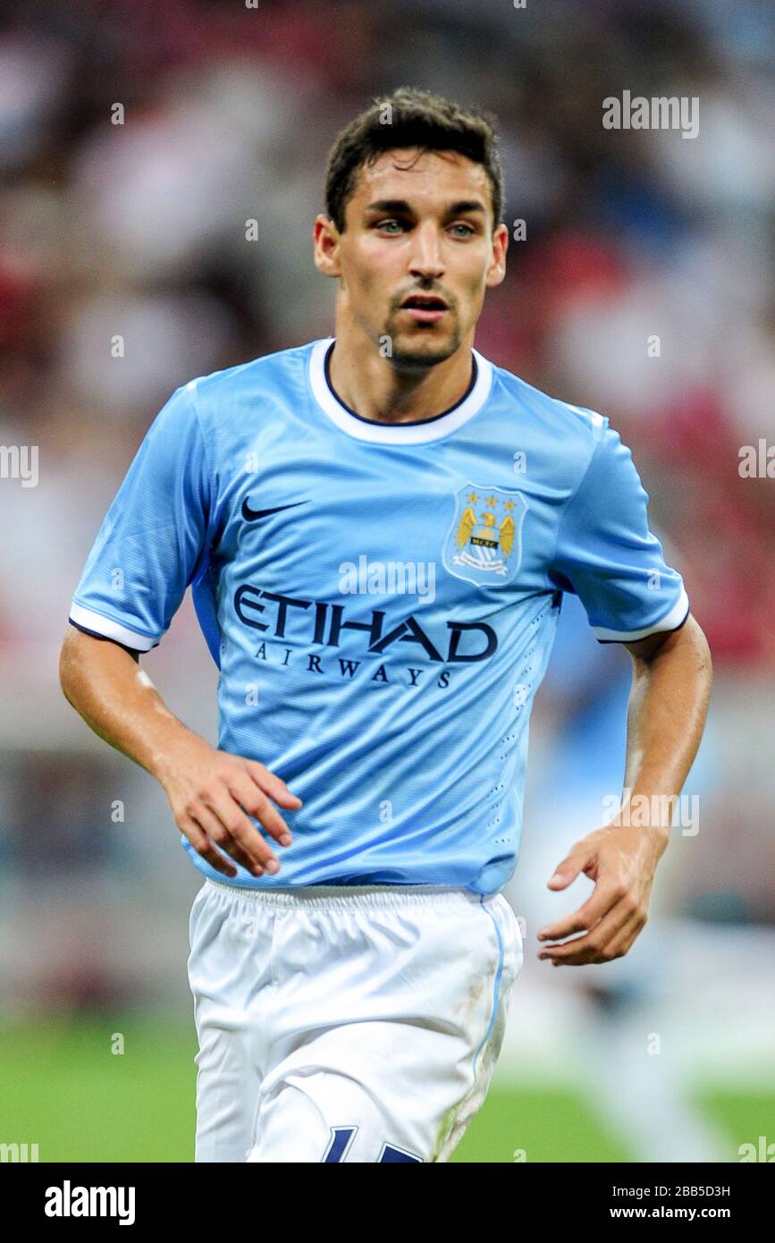 Jesus Navas, Manchester City Stock Photo - Alamy