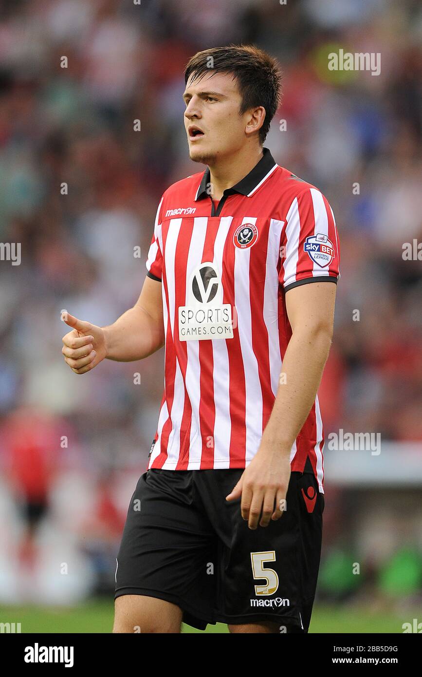Harry maguire sheffield united hi-res stock photography and images - Alamy