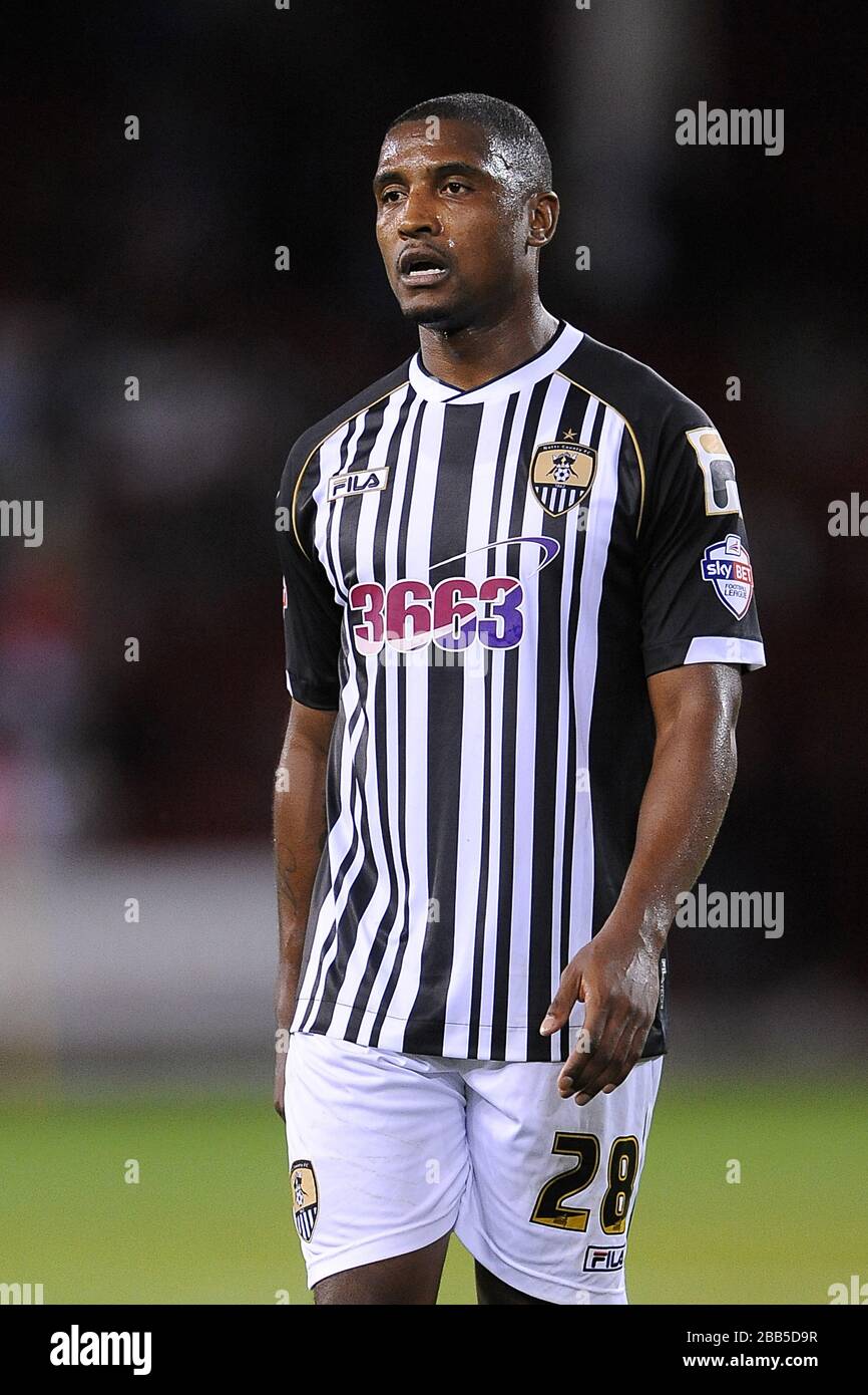 Andre Boucard, Notts County Stock Photo - Alamy