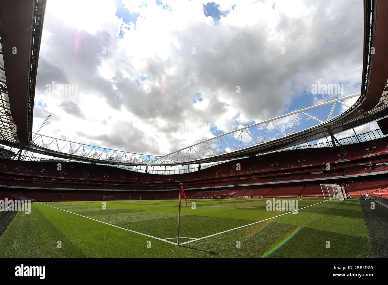 A general view of the Emirates Stadium Stock Photo - Alamy