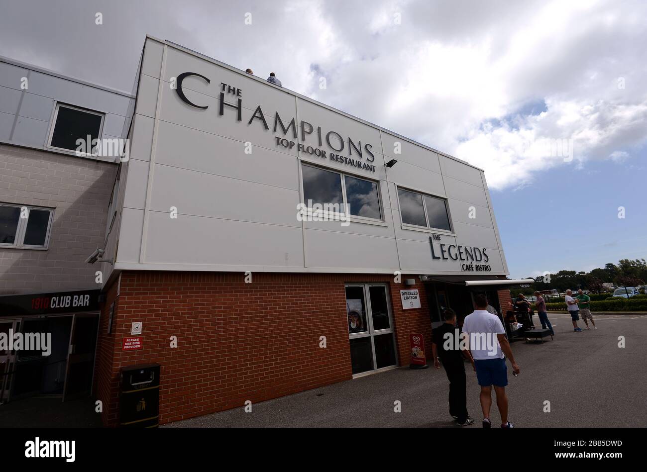 General view of Dean Court Stock Photo - Alamy
