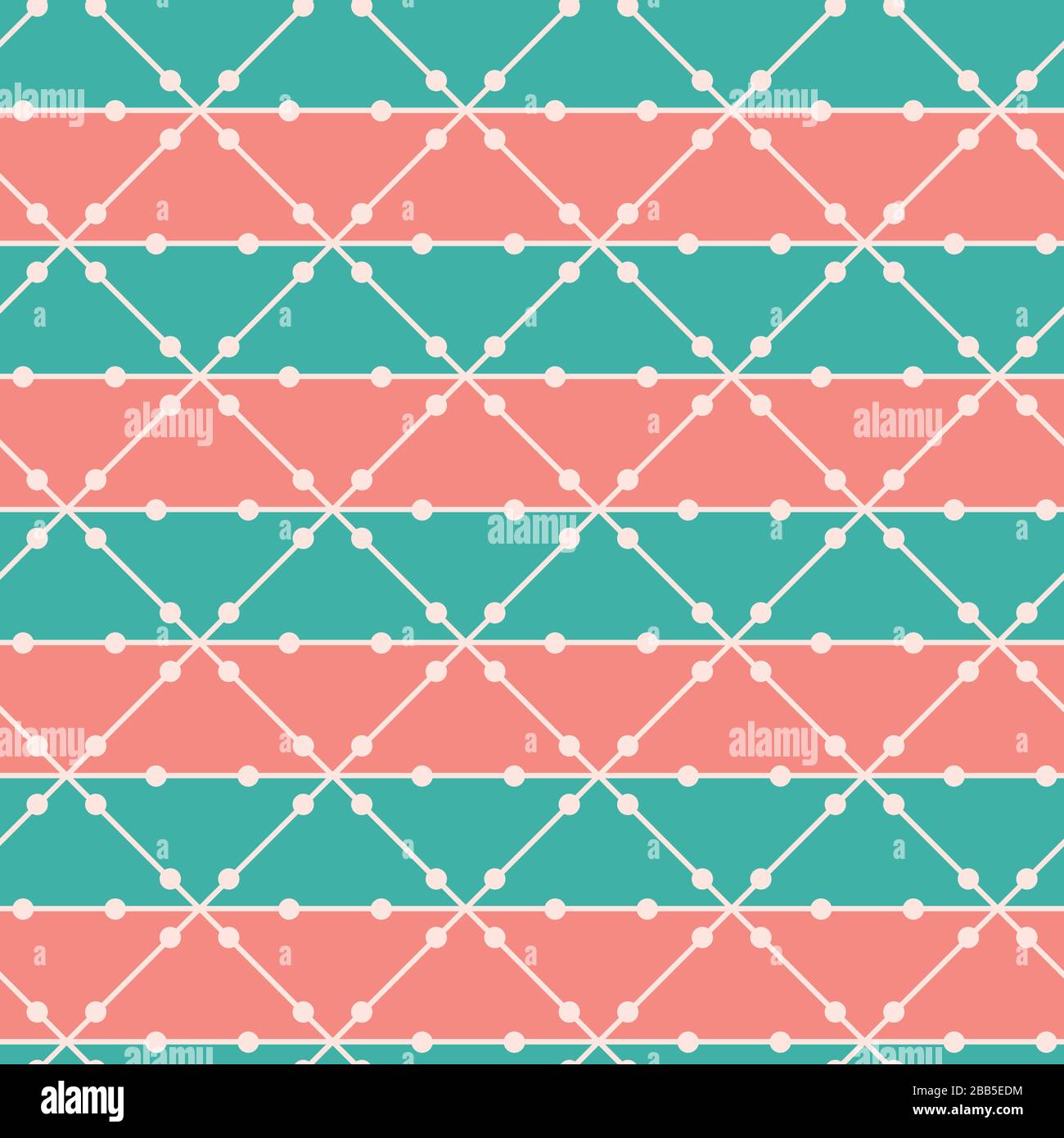 Isometric grid and stripe vector seamless pattern background. Minimal ...