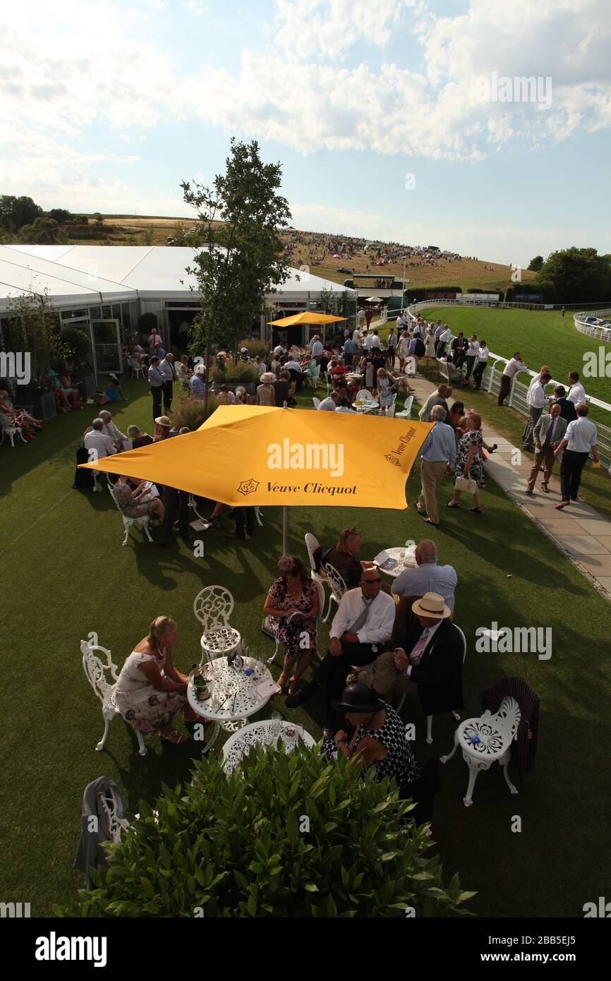 Racegoers enjoy their day during day three of the 2013 Glorious ...