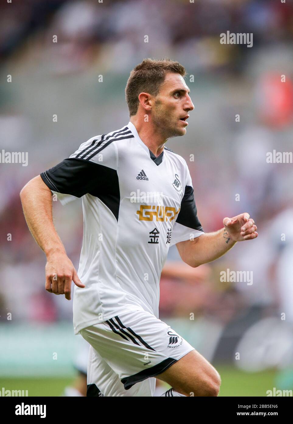 Angel Rangel, Swansea City Stock Photo - Alamy