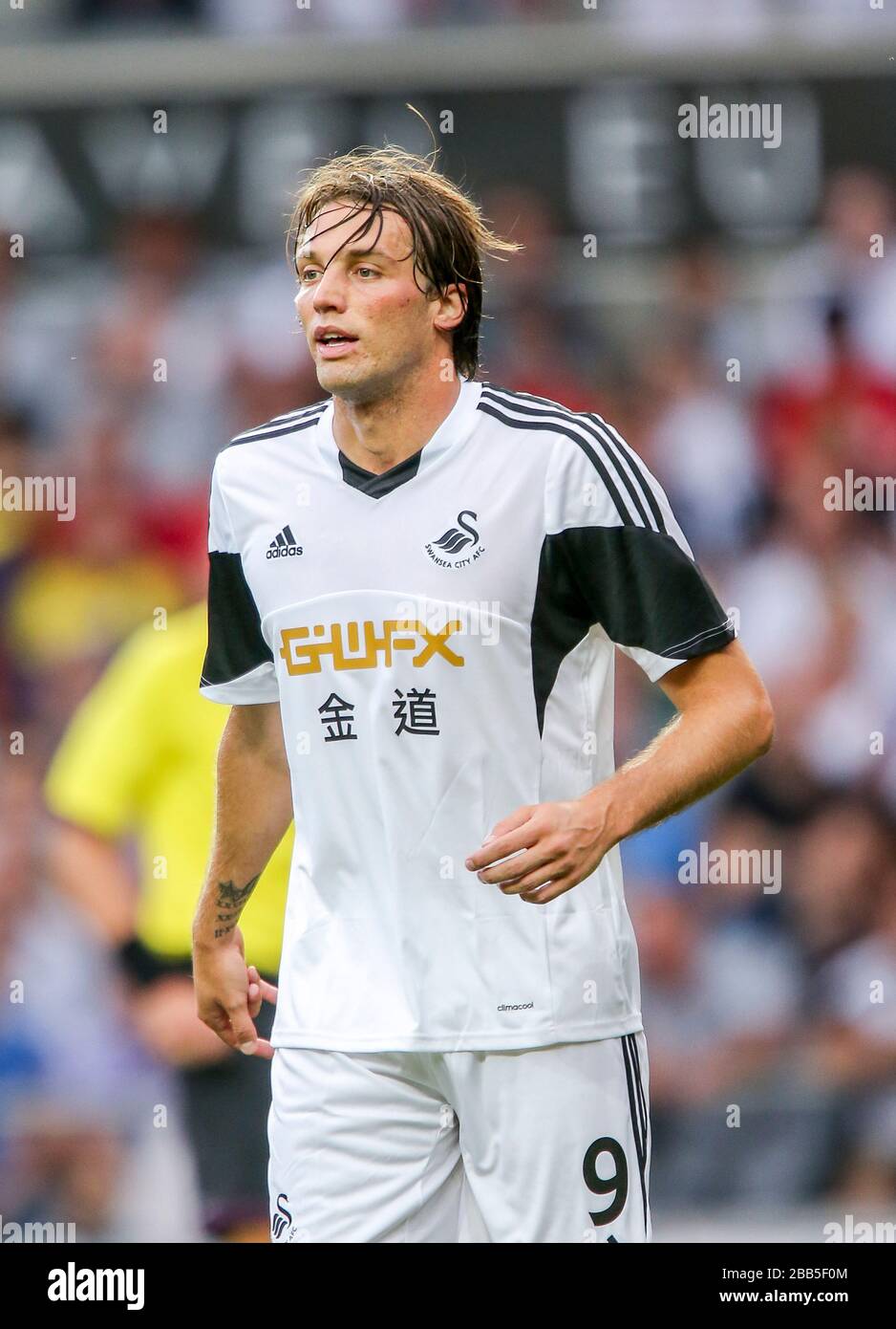 Michu, Swansea City Stock Photo - Alamy