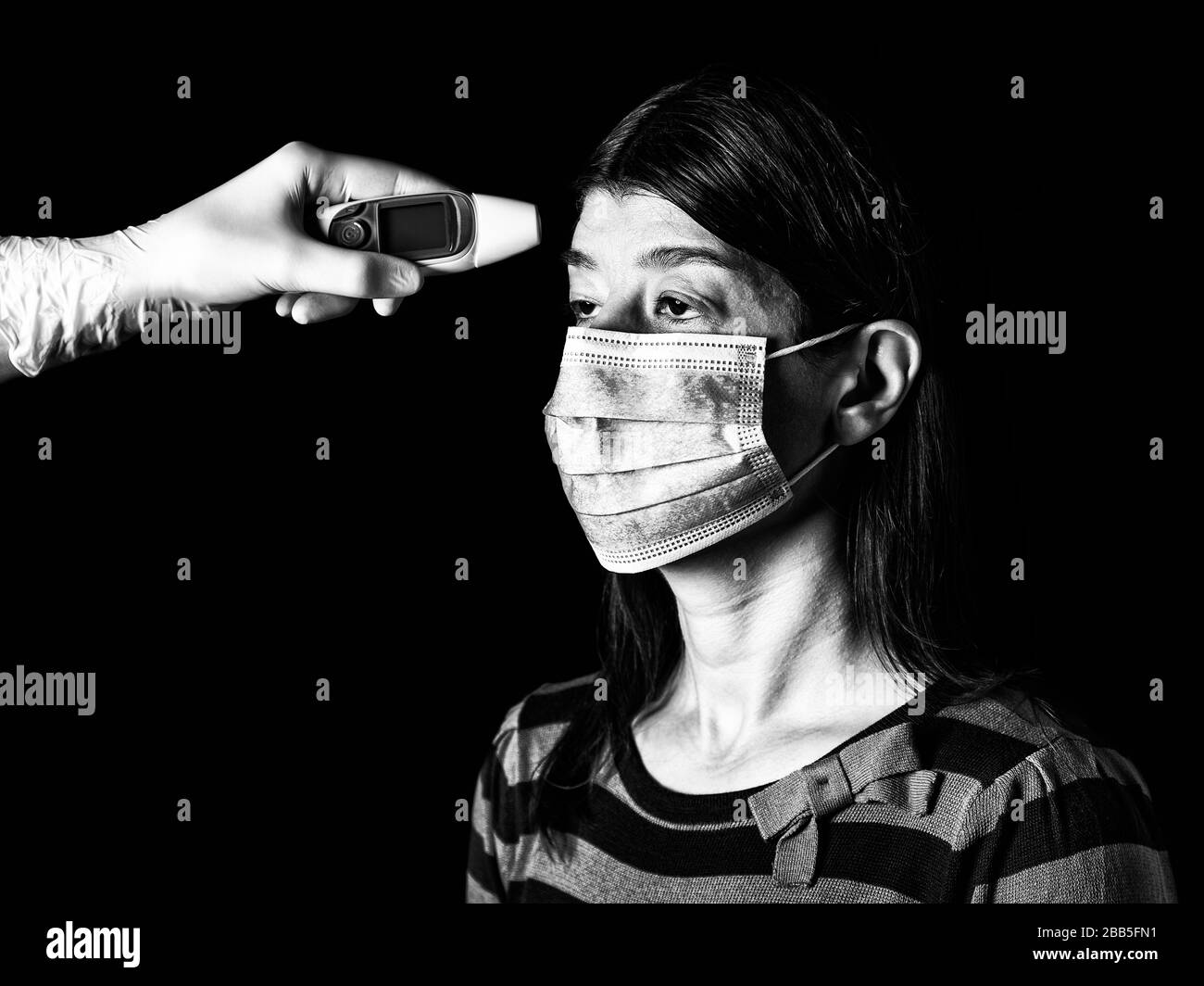 Threat biological hazard fear portrait hi-res stock photography and ...
