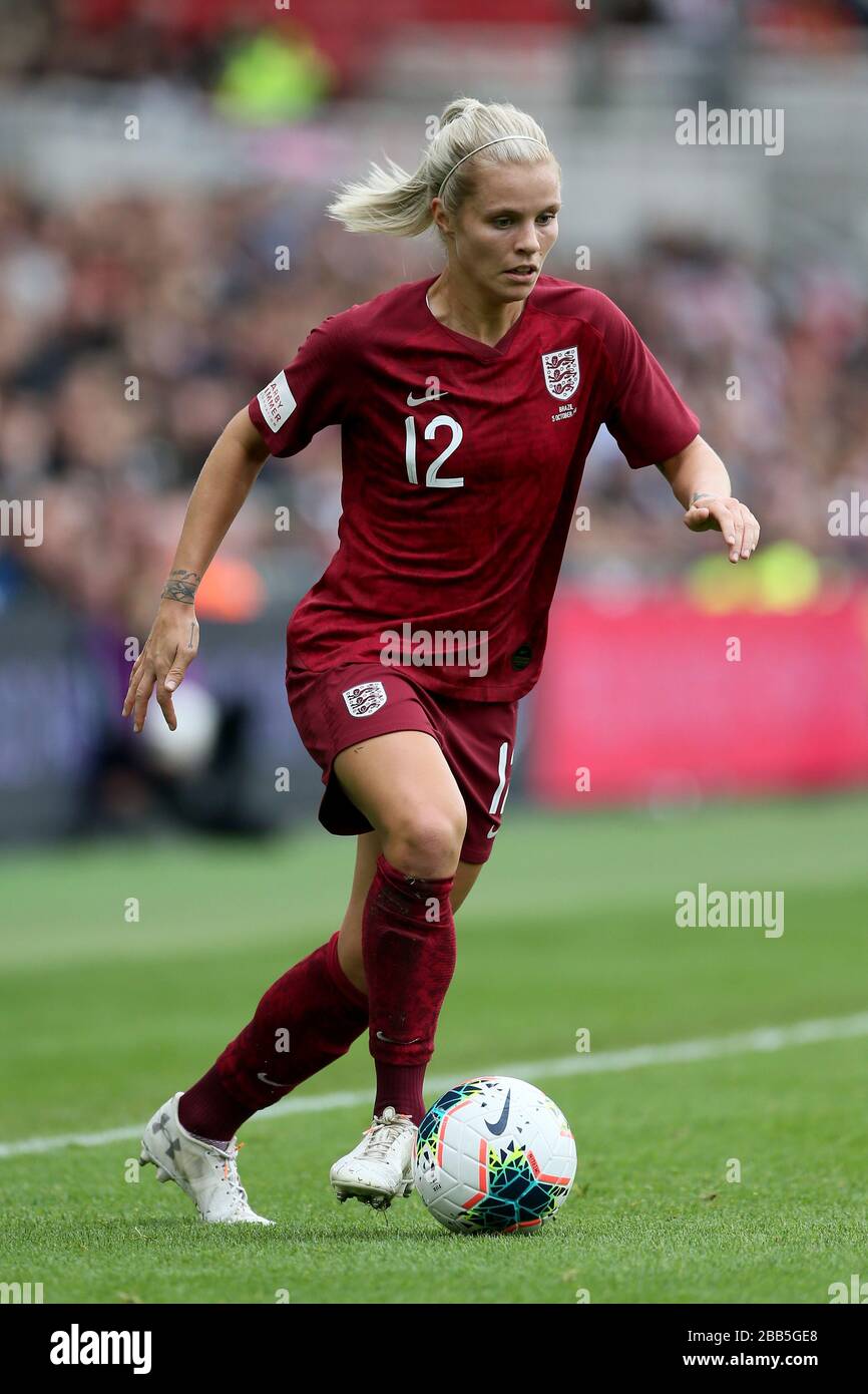 England'’s Rachel Daly in action Stock Photo - Alamy